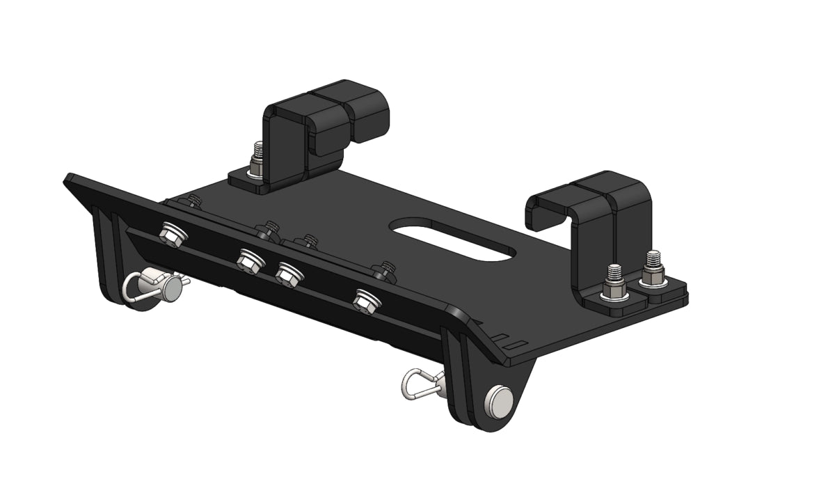 Eagle Snow Plow 72″ UTV Steel Front-Mount Complete Plow System for 100 ...