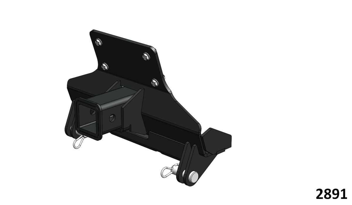 Eagle Snow Plow 72″ UTV Steel Front-Mount Complete Plow System for 100 ...